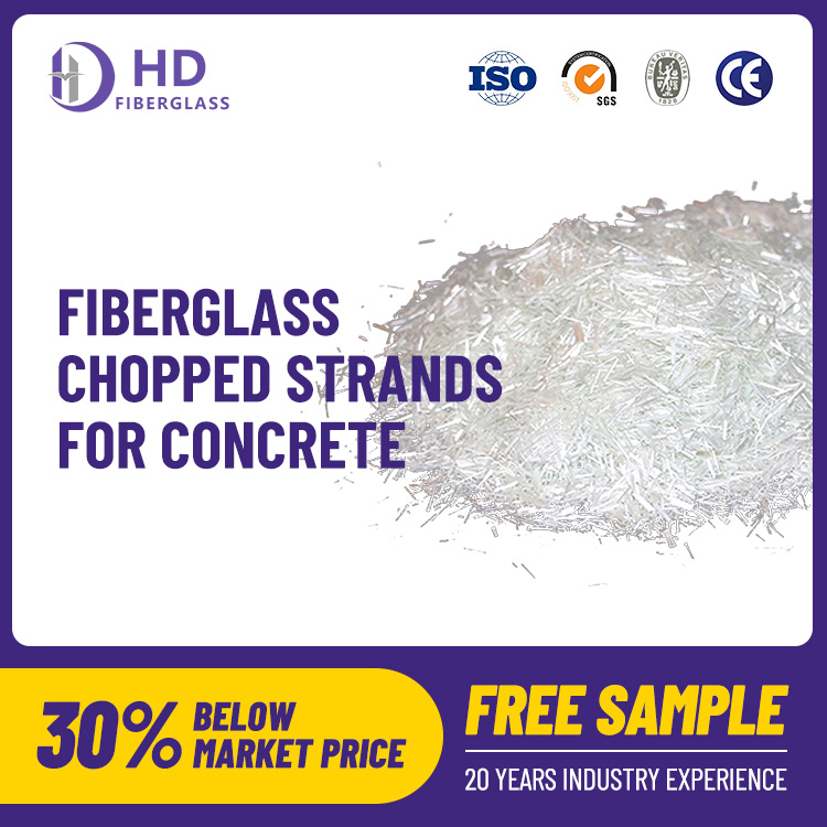 Chopped Fiberglass Frienda 8.8LB Fibers - 1/4" Strands For Concrete ...